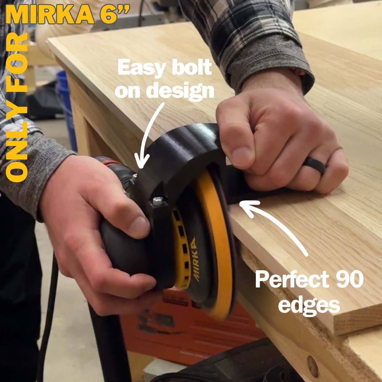 Edge Sanding Guide Xact90 for Mirka 6" Sander - Etsy