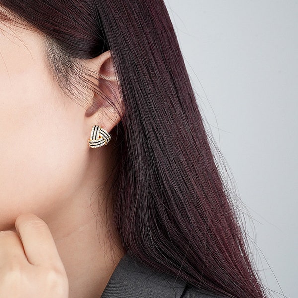 Triangle Earrings - Etsy