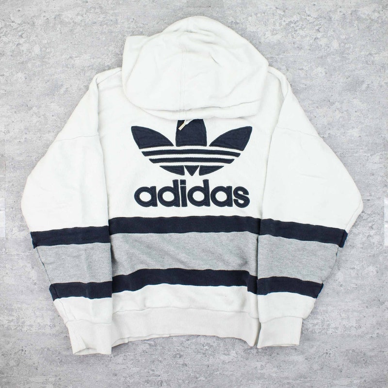 Retro Adidas Hoodie - Etsy