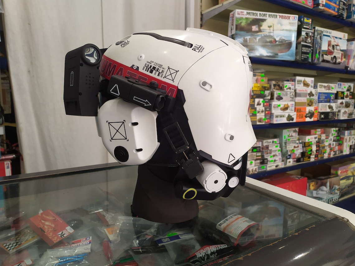 Cyberpunk Helmet Trauma Team 3d Print Fanart - Etsy