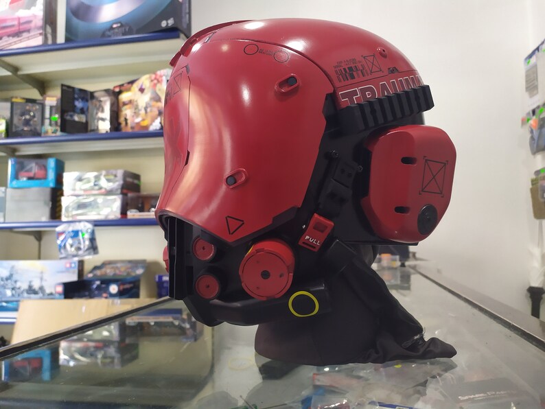Cyberpunk Helmet Trauma Team 3D Print Fanart Cosplay - Etsy