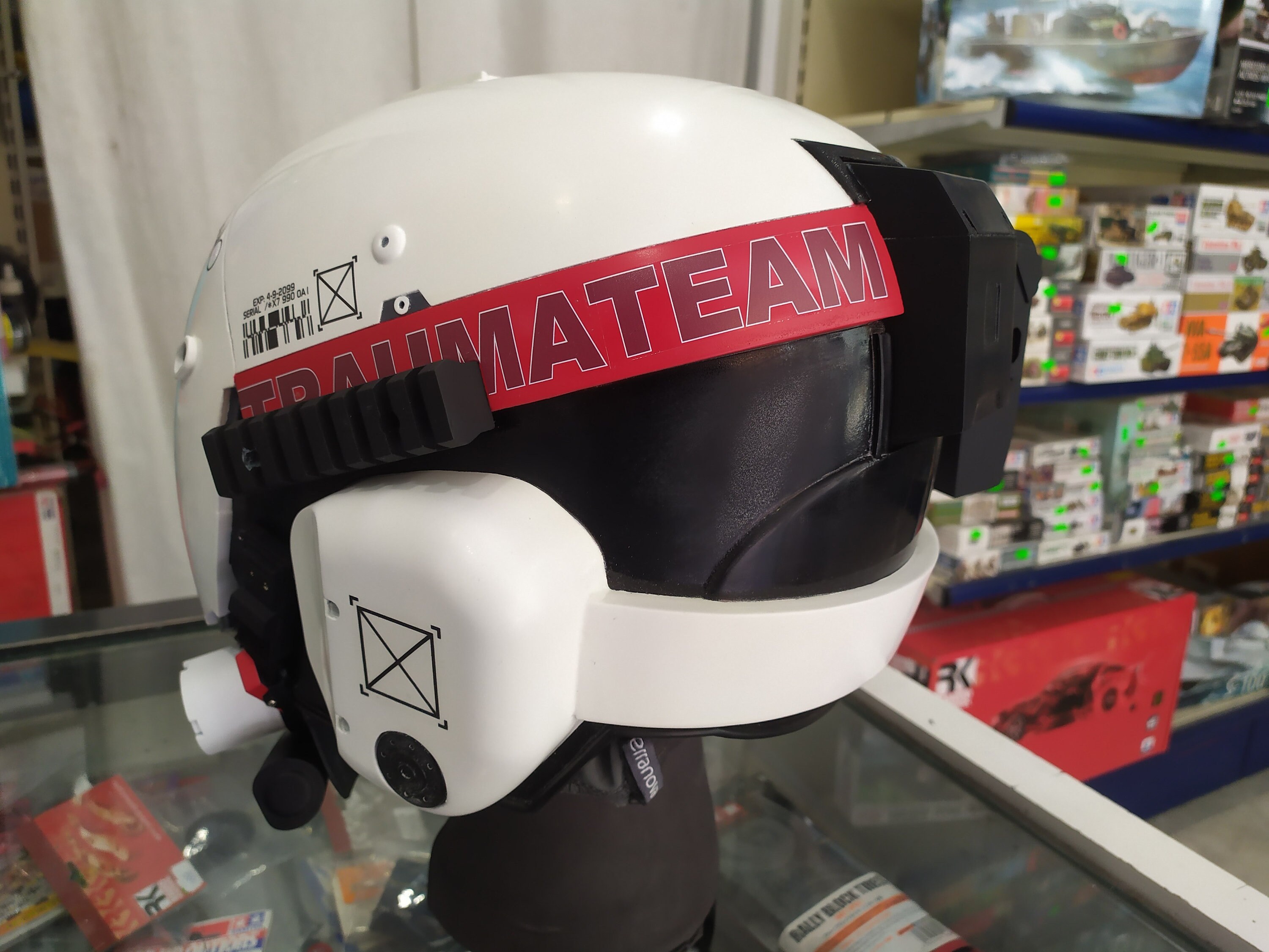 Cyberpunk Helmet Trauma Team 3d Print Fanart - Etsy