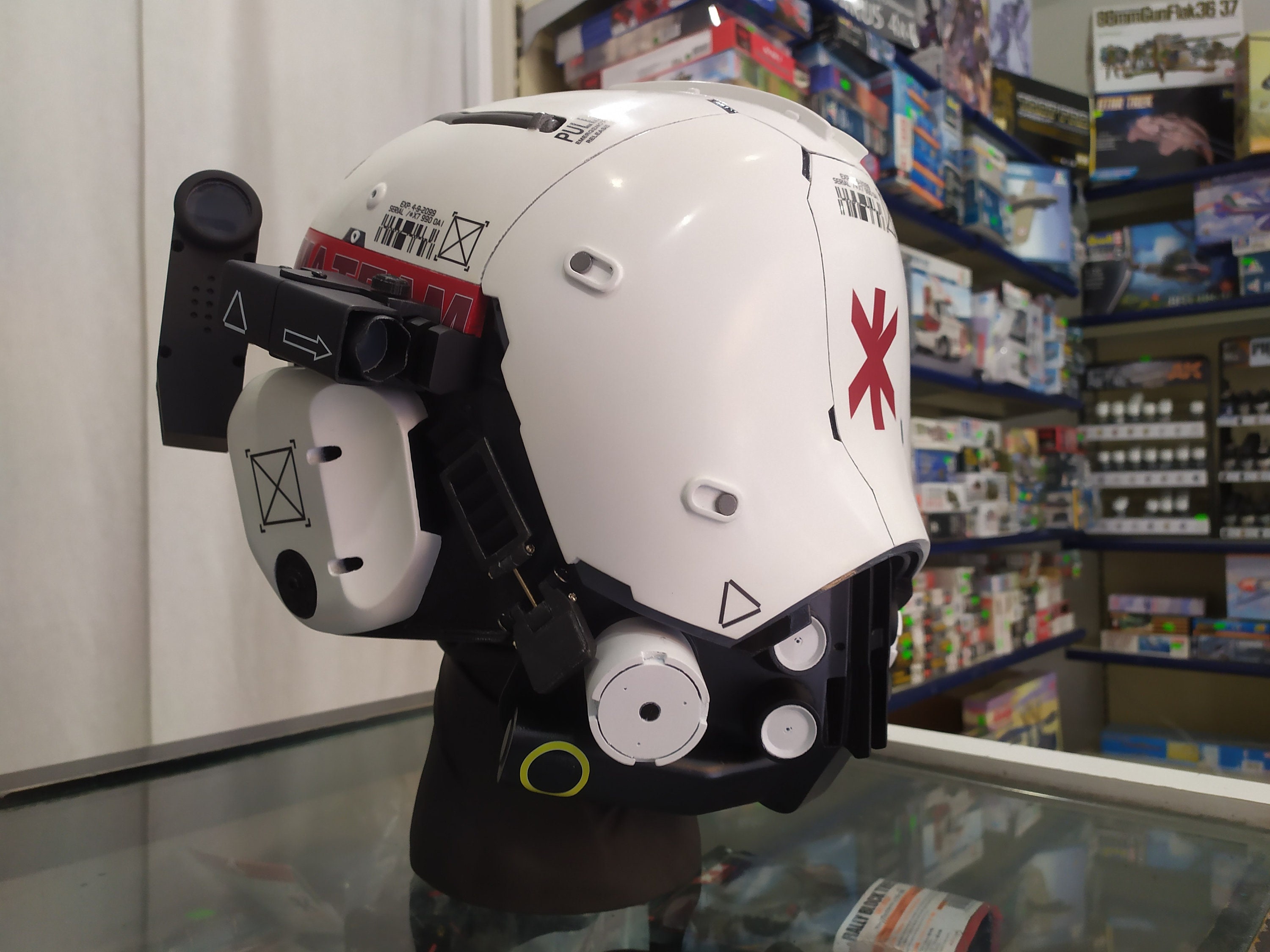 Cyberpunk Helmet Trauma Team 3d Print Fanart - Etsy