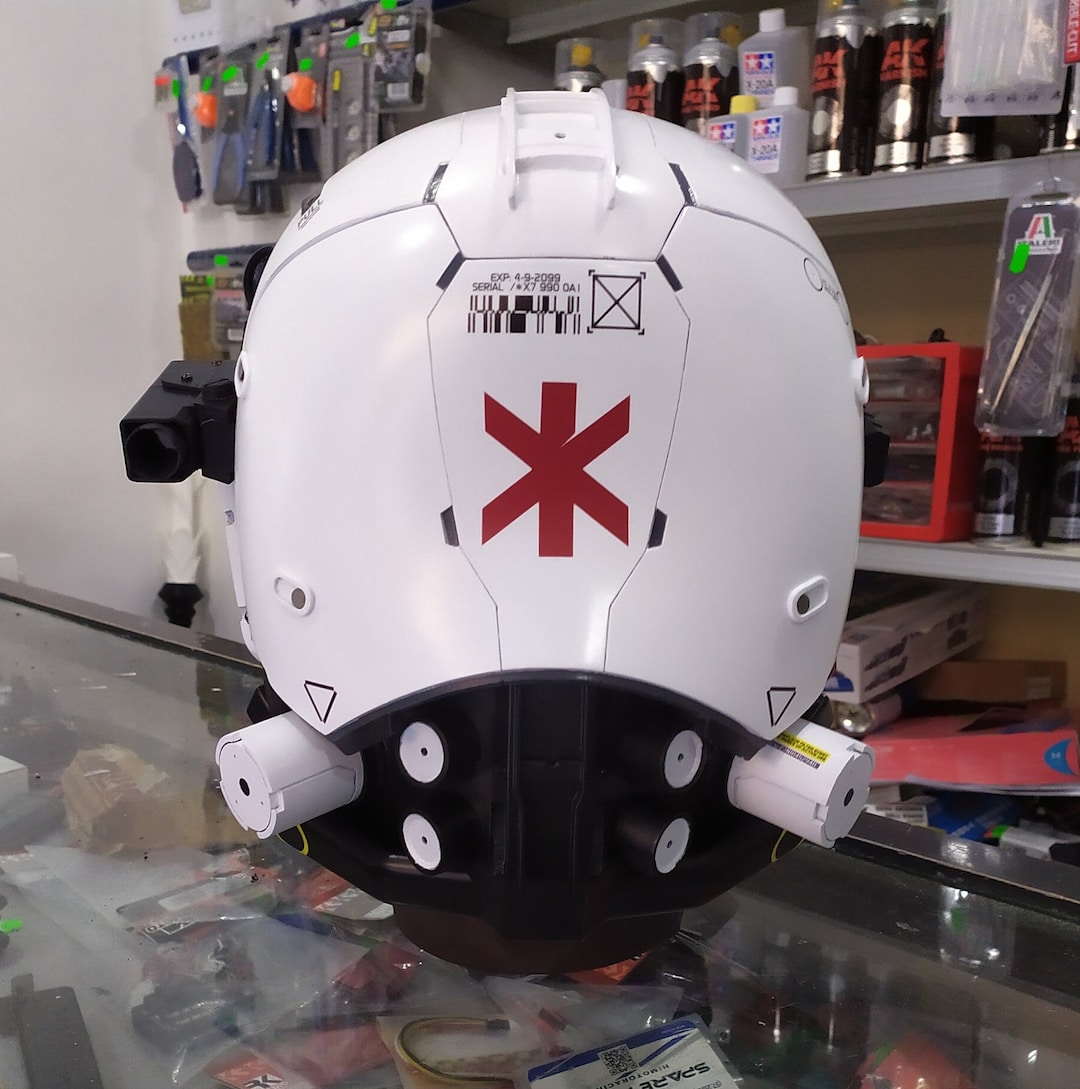 Cyberpunk Helmet Trauma Team 3d Print Fanart - Etsy