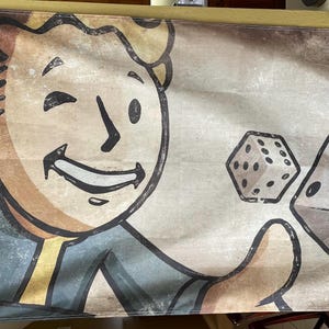 Fallout Pip-boy Nuka Dice 5ft Flag Banner Poster Bethesda 4 New Vegas ...