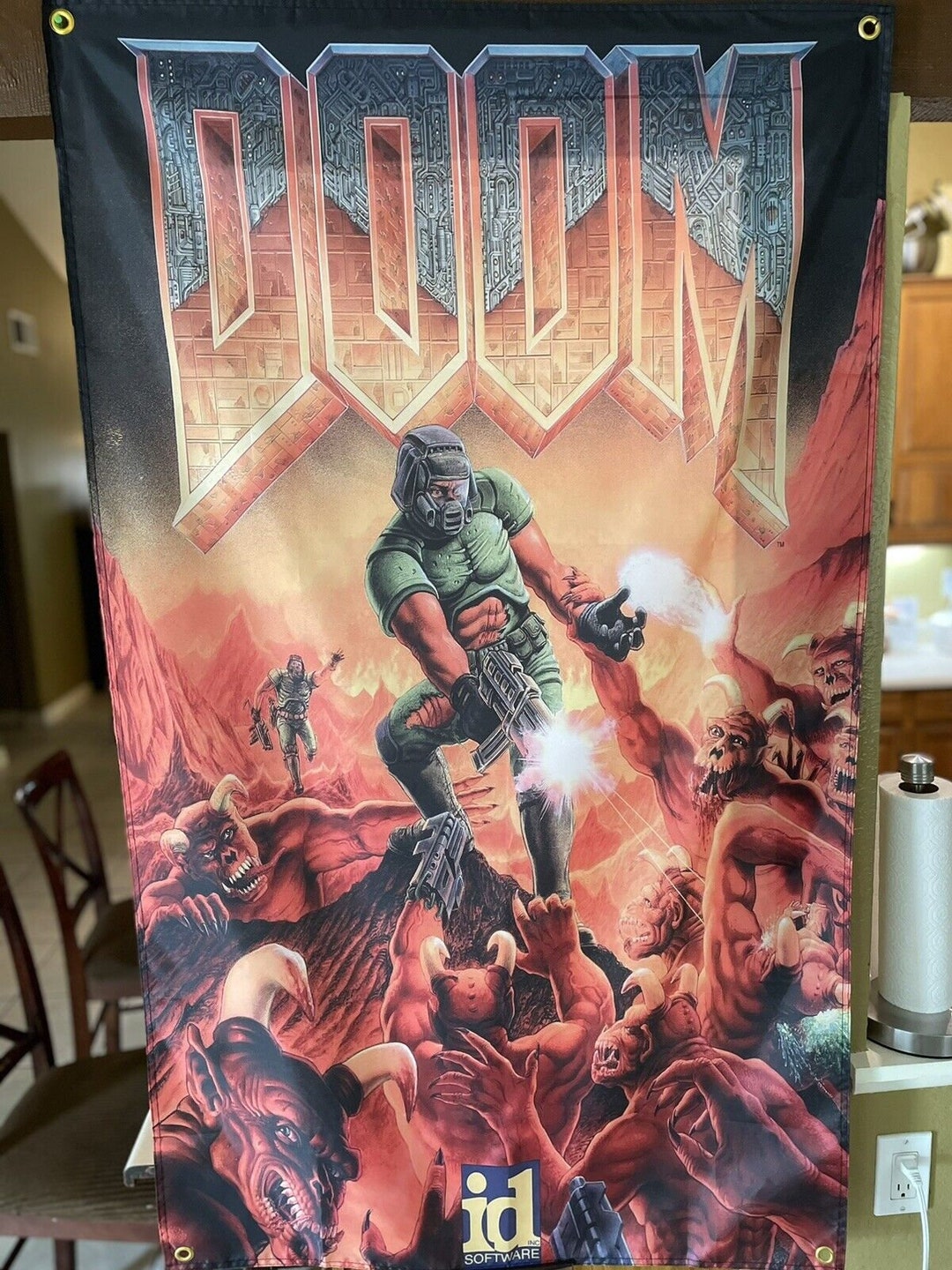 Doom 5ft Flag PC 1993 Id Software Banner Poster - Etsy UK