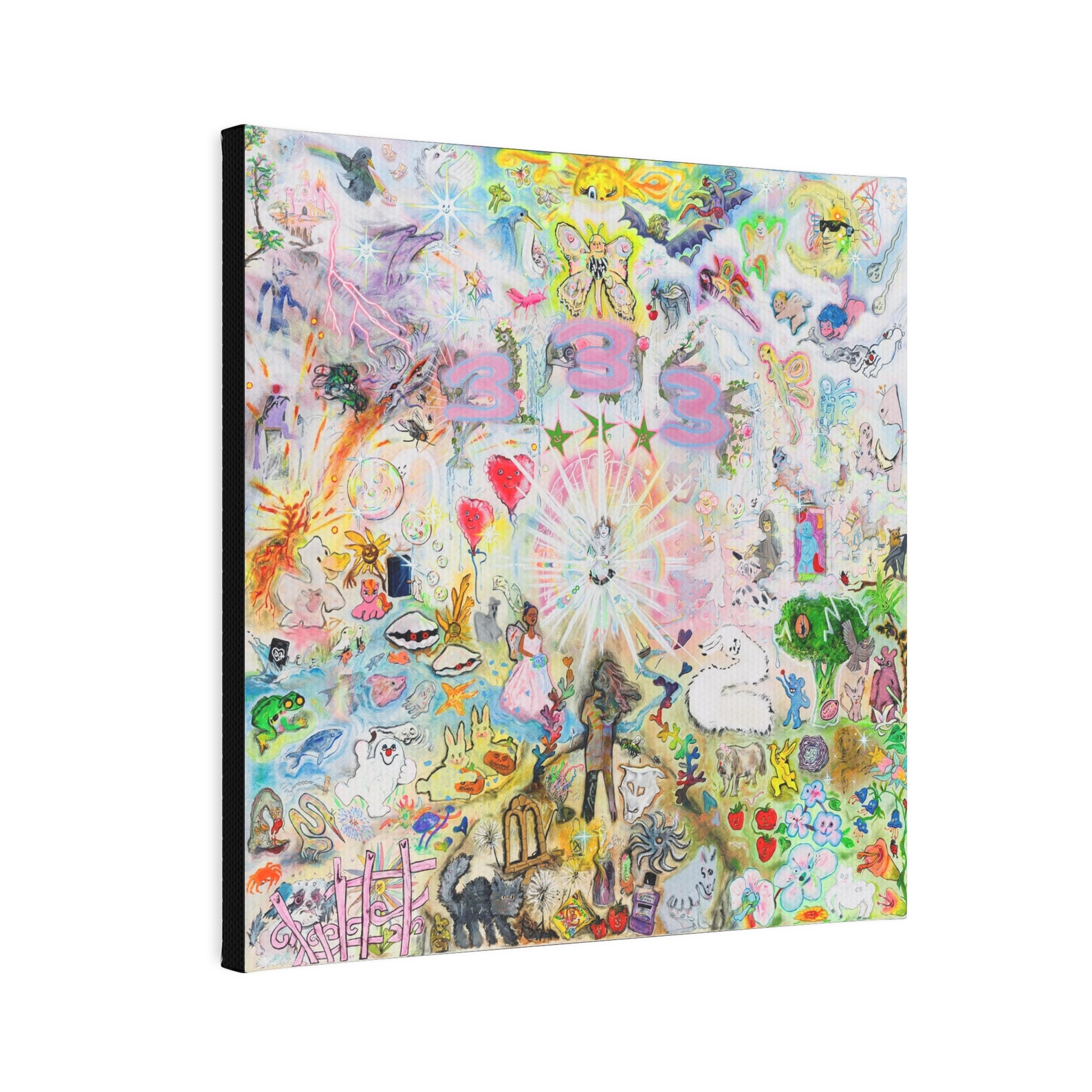 8 X 8 Bladee 333 Canvas Photo Tile - Etsy