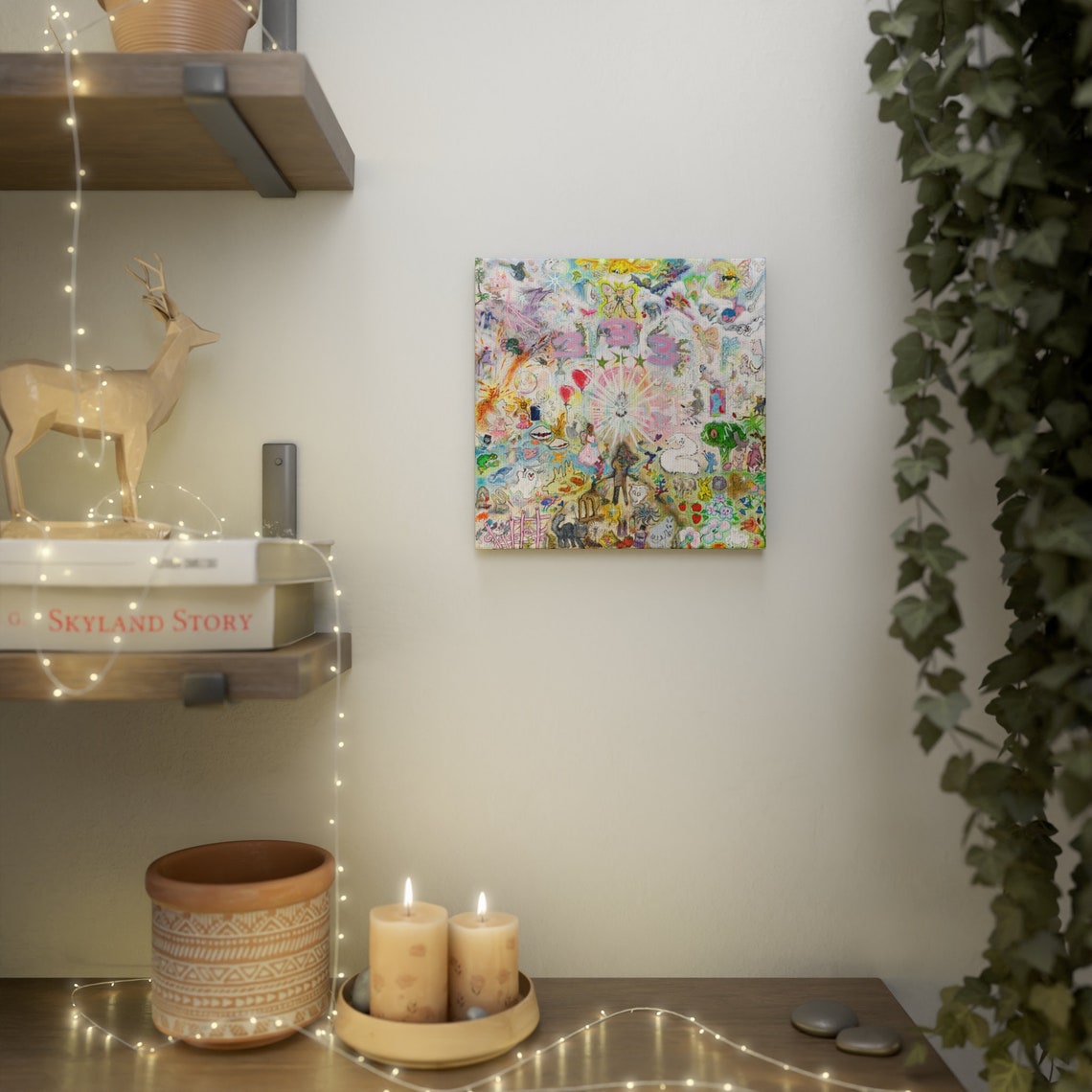8 X 8 Bladee 333 Canvas Photo Tile - Etsy