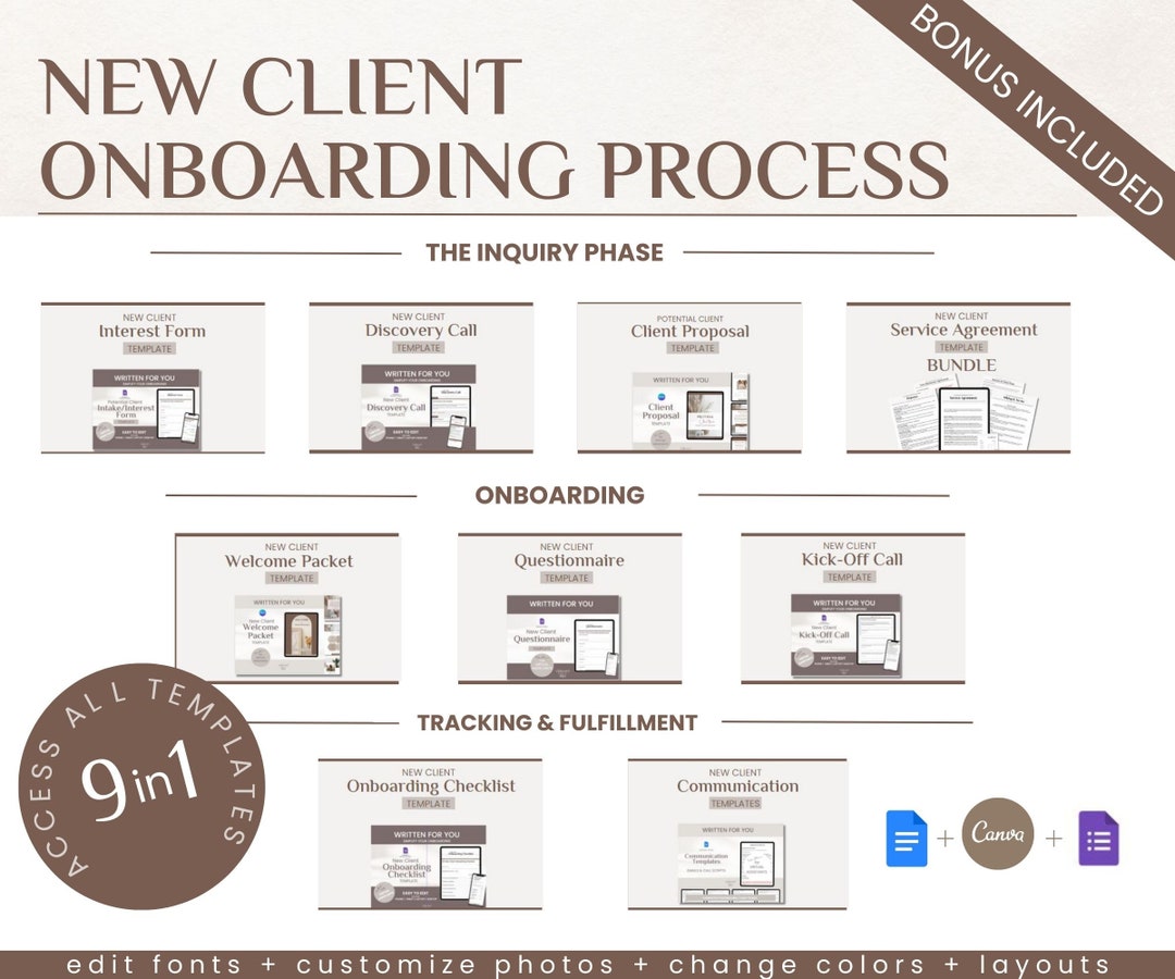 Onboarding Plan Client Onboarding Questionnaire Onboarding Coach ...