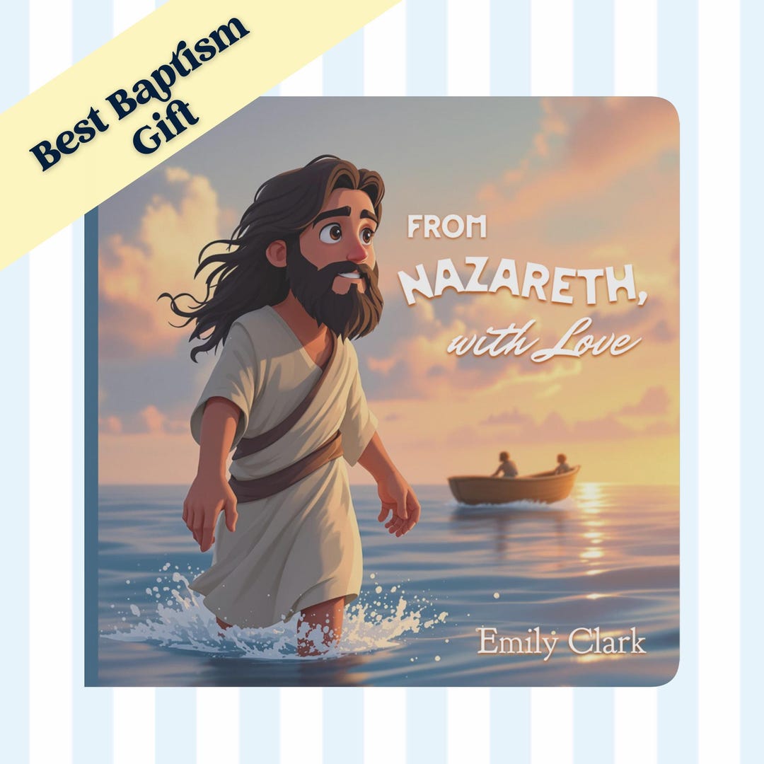 From Nazareth, With Love - Christian Board Book for Toddlers - Children ...