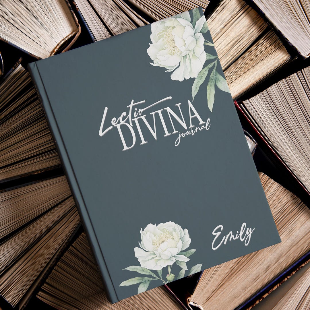 Hardcover Custom Lectio Divina Journal - Personalized Catholic Prayer ...