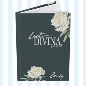 Hardcover Custom Lectio Divina Journal - Personalized Catholic Prayer ...