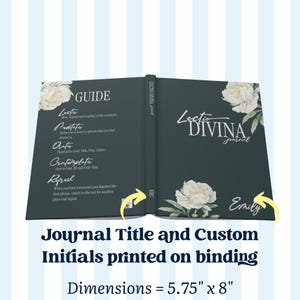 Hardcover Custom Lectio Divina Journal - Personalized Catholic Prayer ...