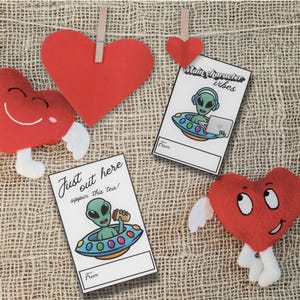 Printable Alien Valentine's Day Cards for Kids & Teens - Boy Approved ...