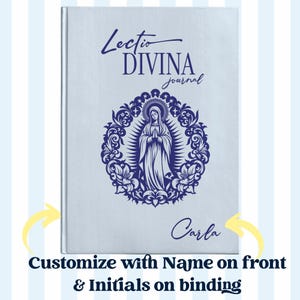 Personalized Marian Lectio Divina Journal - Catholic Prayer Journal ...
