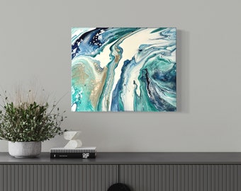 Acrylic Flow Art - Etsy