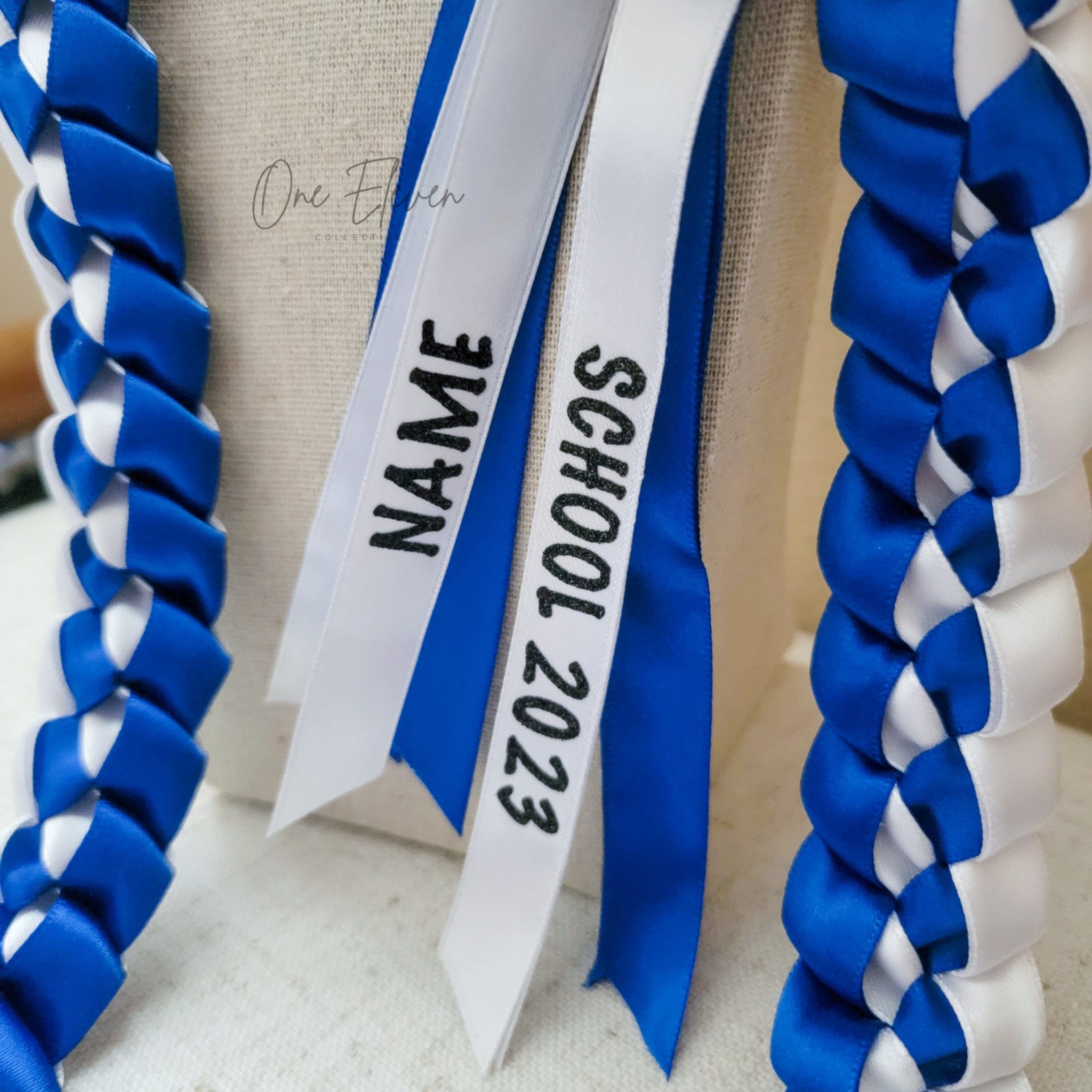 Satin Braided Lei, Ribbon Lei, Floral, Graduation Lei, Grad Gift, for ...
