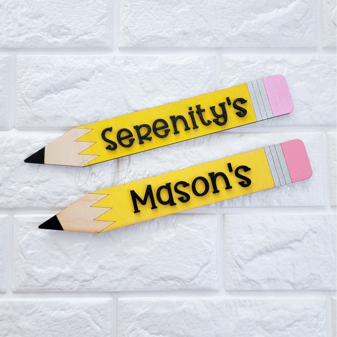 Pencil ONLY for Interchangeable Back to School Sign, Last Day of School ...