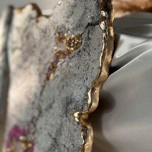 Roselin 32x32 Luxury Concrete Wall Art, 3D Artwork,painting, Home Decor ...