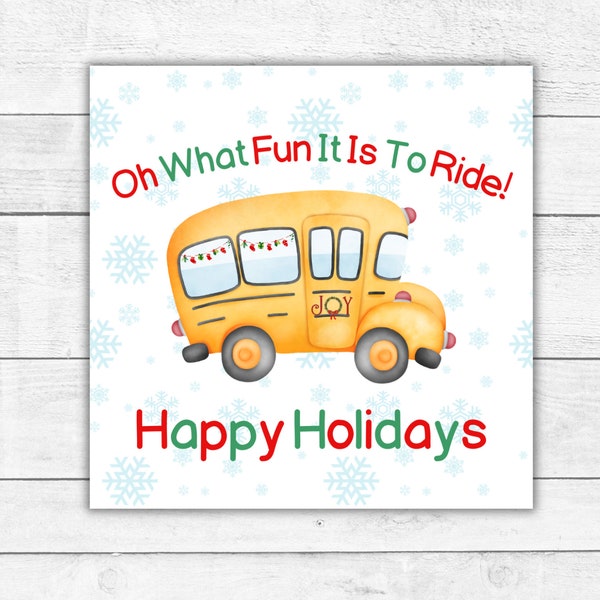 Bus Driver Thank You - Etsy