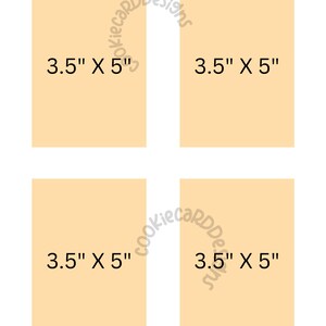 Welcome Back to School Cookie Treat Cards First Day of School 3.5 X 5 ...