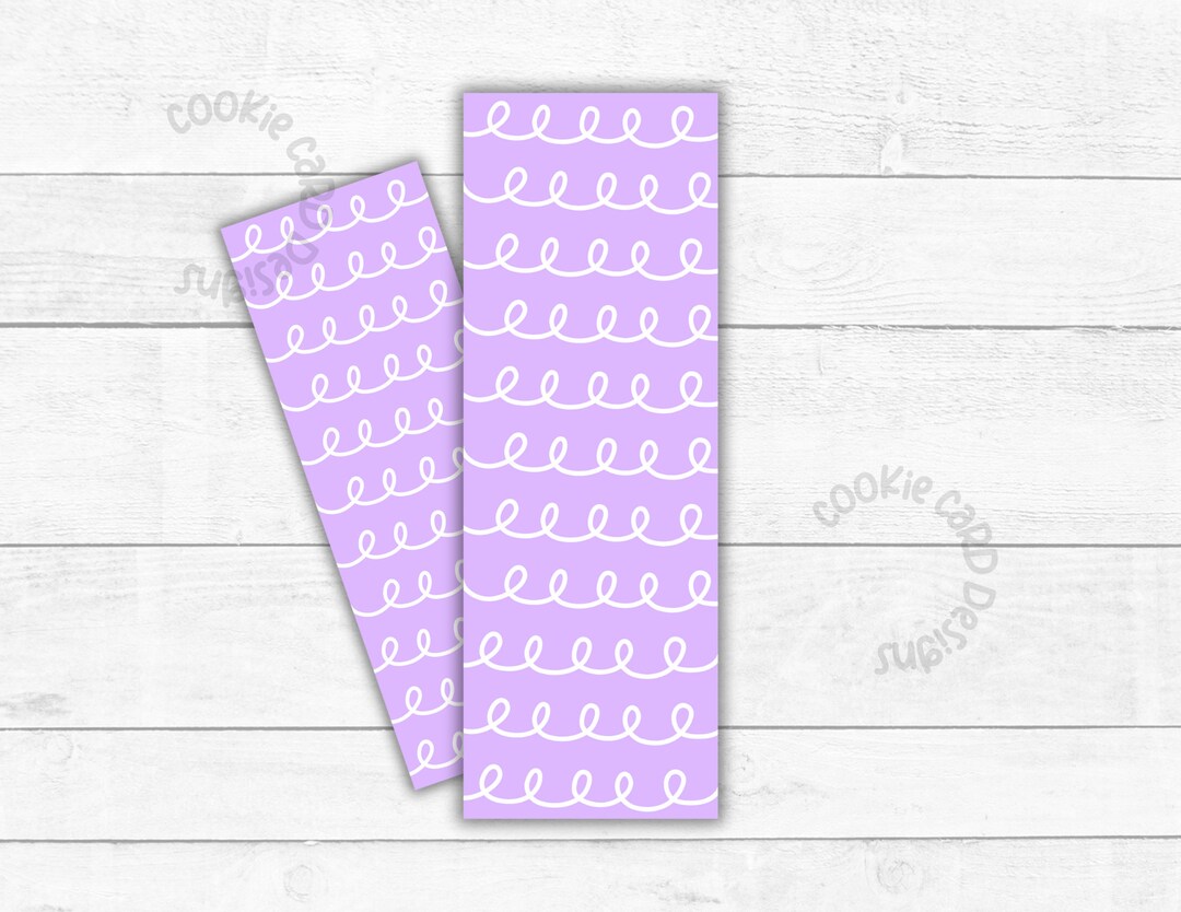 Cookie Box Backers: Printable Packaging Liners (PDF Pattern) - Etsy