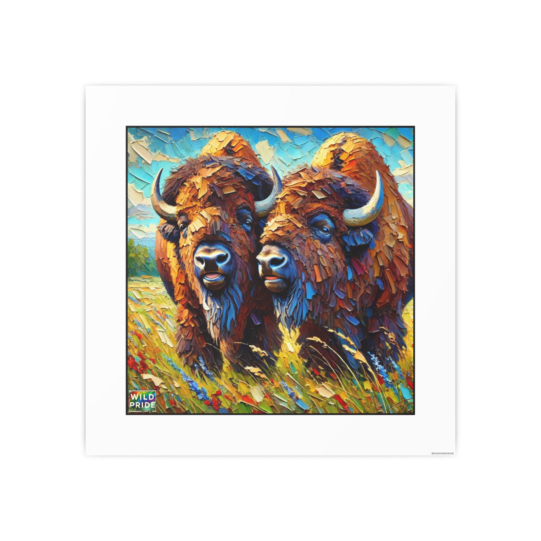 American Bison Poster (photo Art Paper) - Etsy