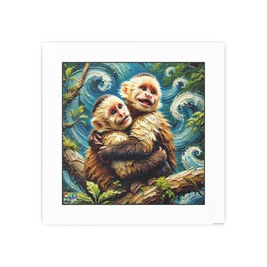 Capuchins Poster (photo Art Paper) - Etsy