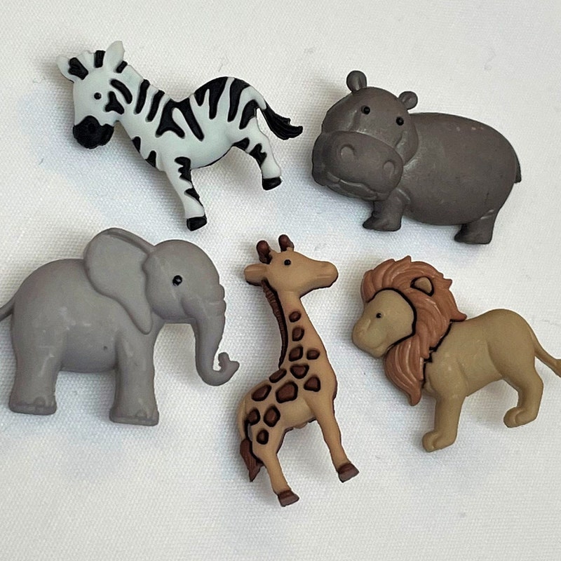Animal Buttons - Etsy UK