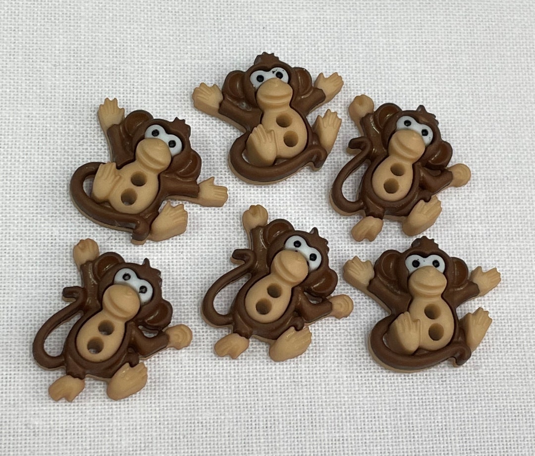 SEW CUTE MONKEYS- Dress It up Buttons. - Etsy