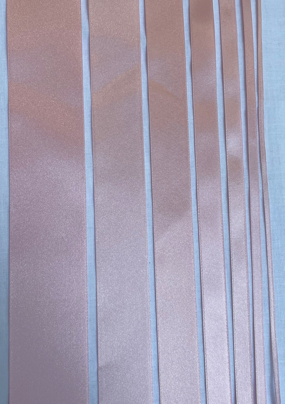 RIBBON PINK AZALEA Double Satin Berisford Ribbon 50mm, 35mm, 25mm, 15mm ...