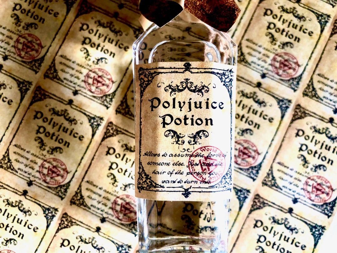 MINI Potion Labels DIY Mini Magic Potion Bottles HP Themed Magic Potion ...