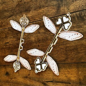 Wings & Keys Flying Keys DIY Wizard Party Decorations - Etsy UK