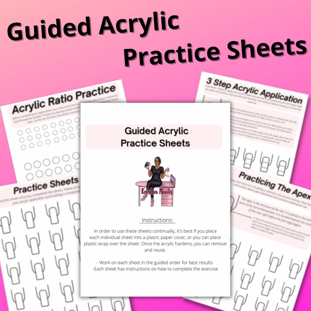 Acrylic Ratio Practice Sheet Atelier Yuwa Ciao Jp