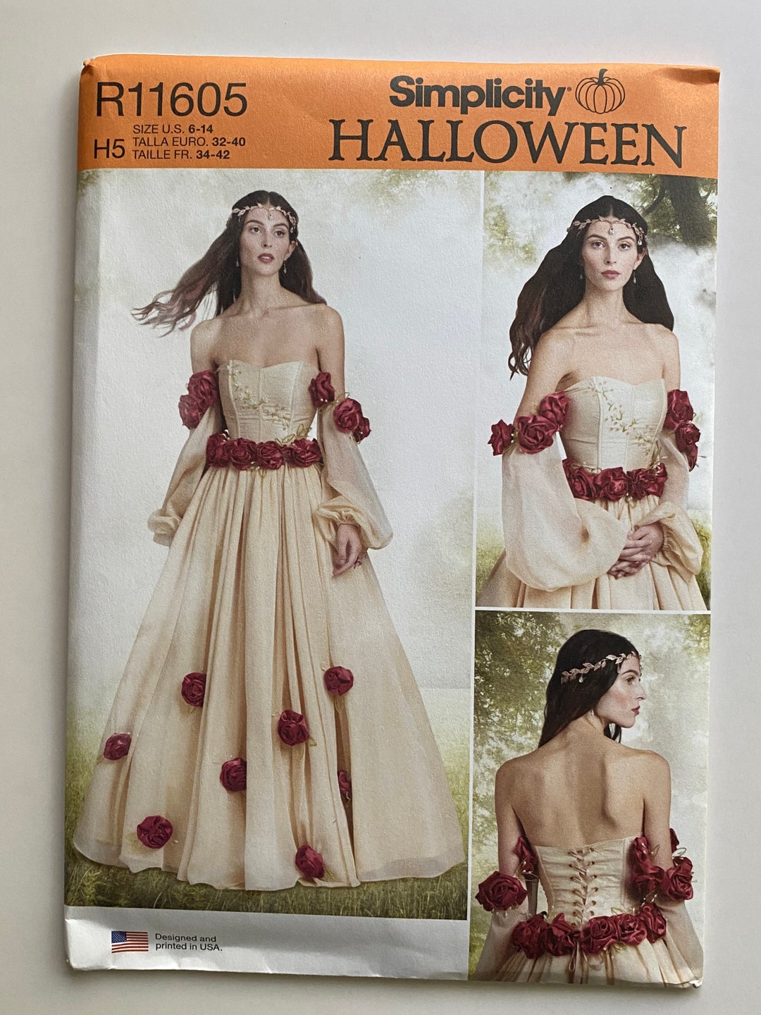 Simplicity Costume Sewing Pattern R11605 Misses Fantasy Corset - Etsy