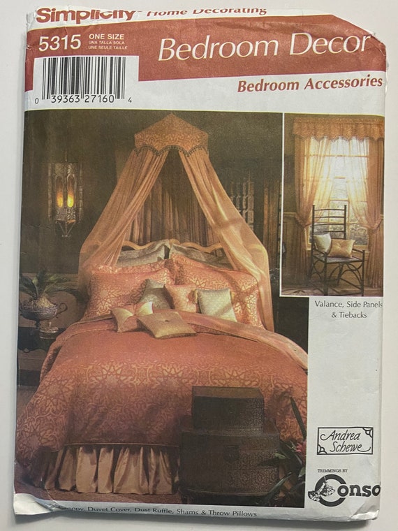 Simplicity 5315 Home Bedroom Decor Sewing Pattern: Canopy - Etsy