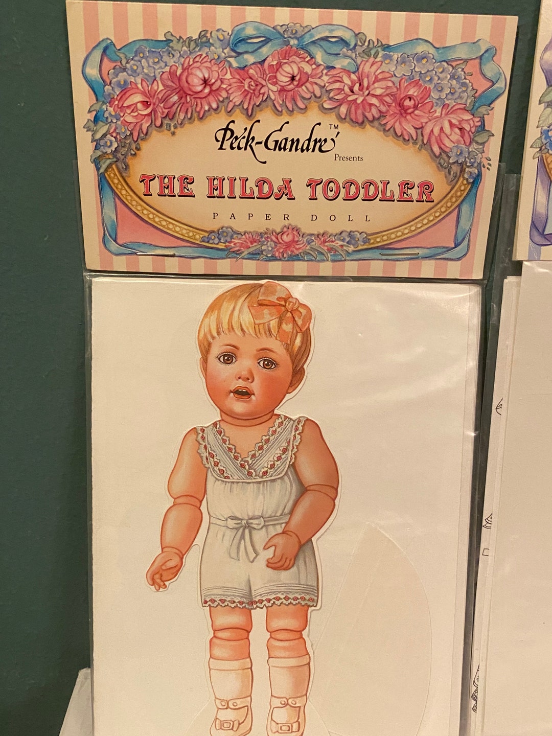 Vintage 2 Peck-gandre' French Paper Dolls & Fashions New Old Stock - Etsy