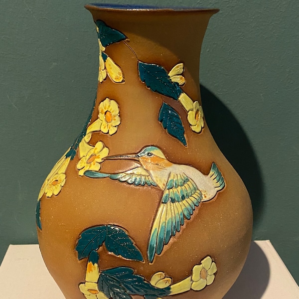 Hummingbird Vase - Etsy