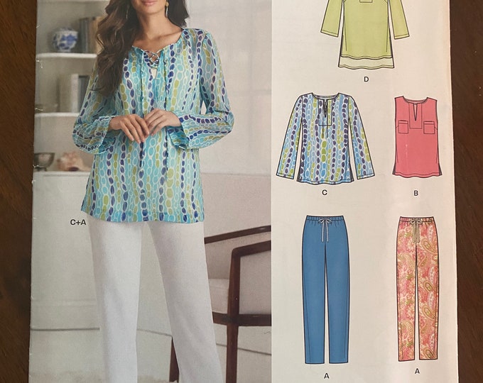 New Look Pattern 6292 Easy Sewing Pattern Misses' Tunic, Top, Pants ...