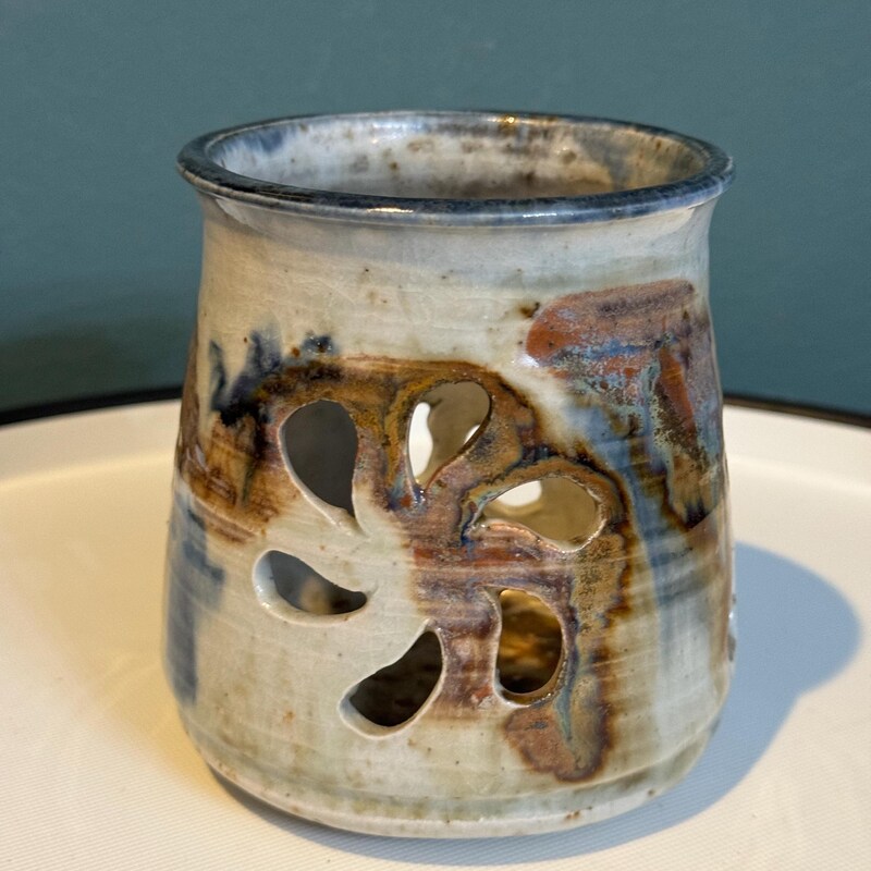 Pottery Luminary - Etsy