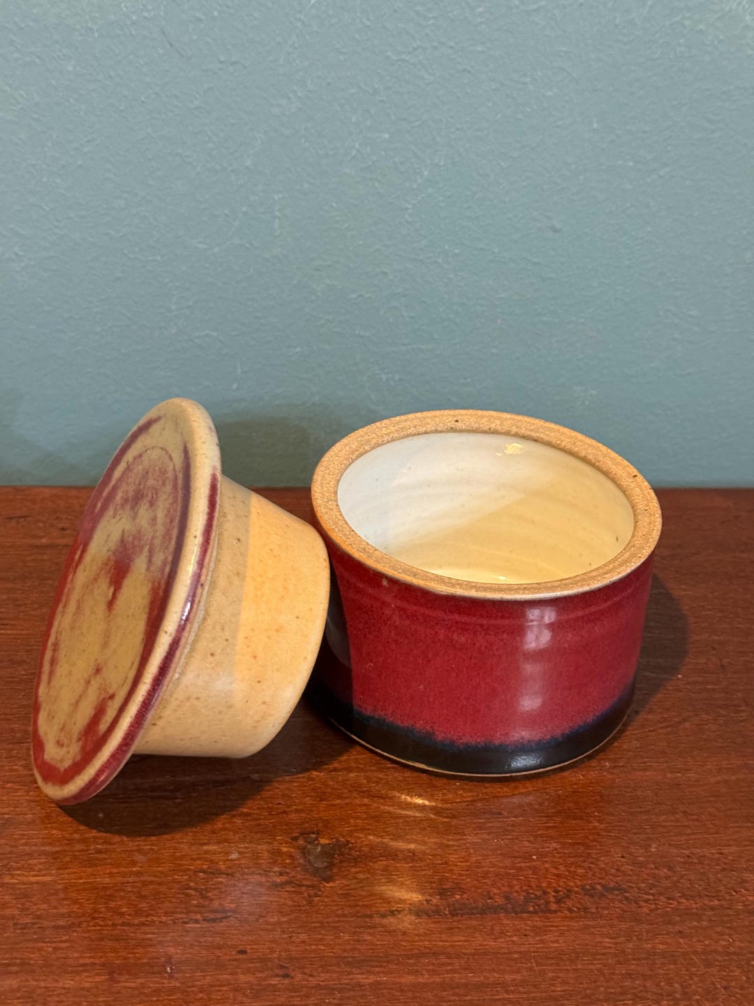 Potter Brown Handcrafted Studio Art Pottery Butter Bell / French Butter ...