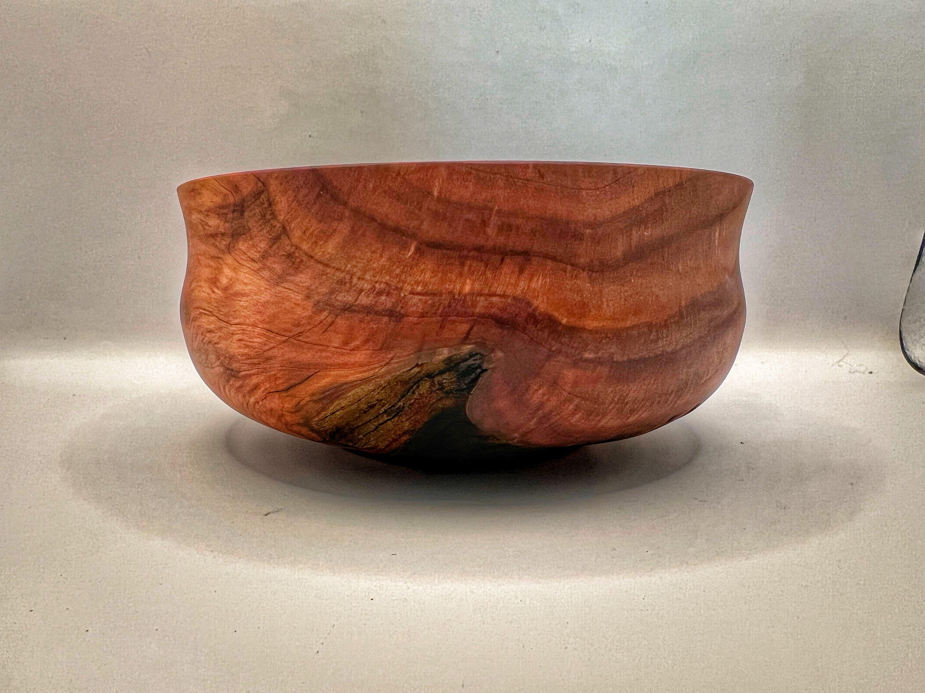 Hand Turned Wood Platter Made From Aromatic Cedar, Rare Find, Unique ...