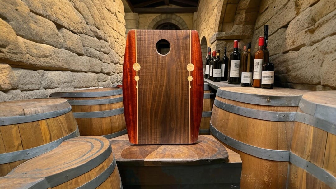 Template -fancy Cutting Board With Inlay Made From Acrylic - Etsy