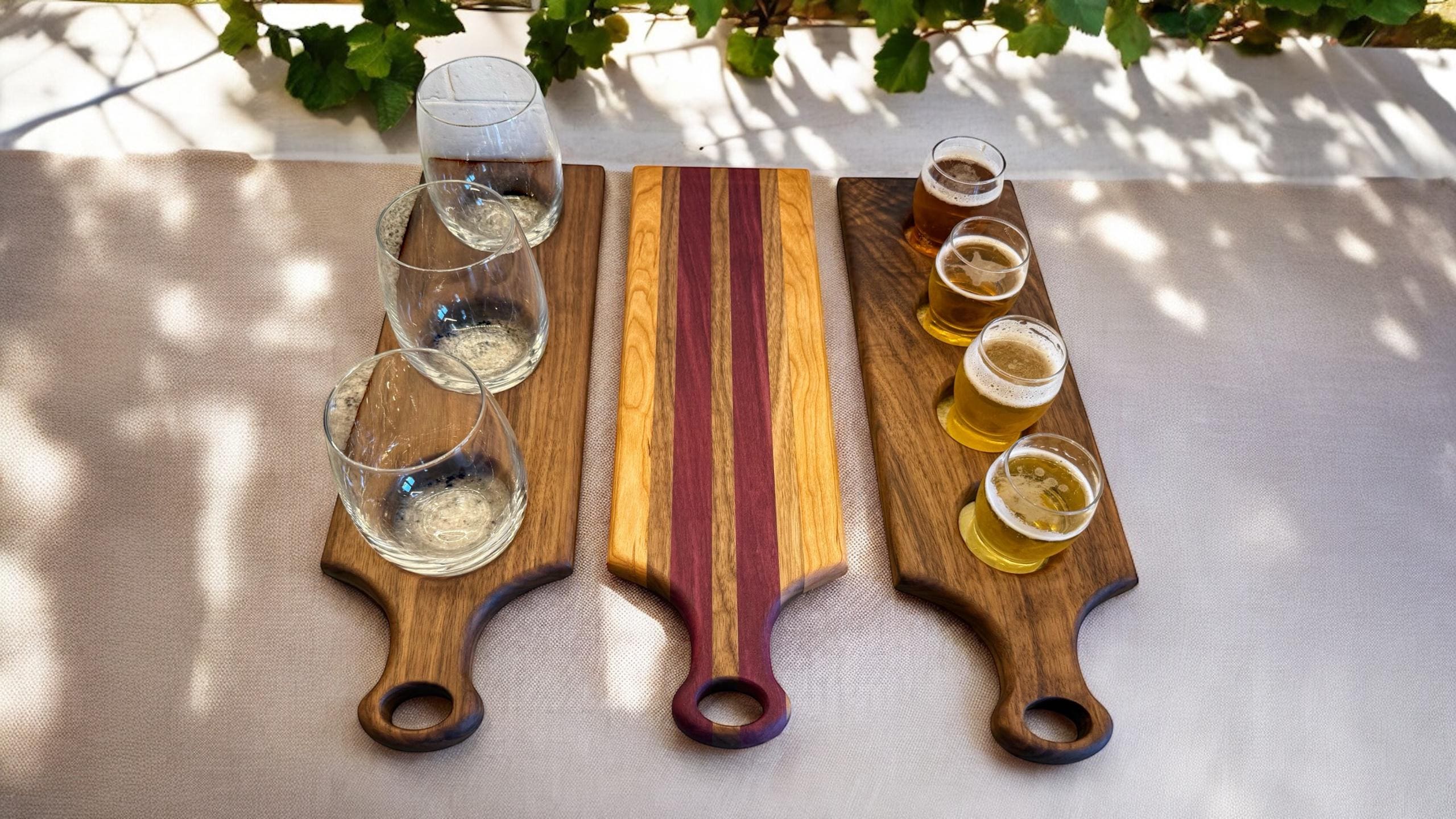 DIY Beer & Wine Flight Board Template: Acrylic Charcuterie Board ...