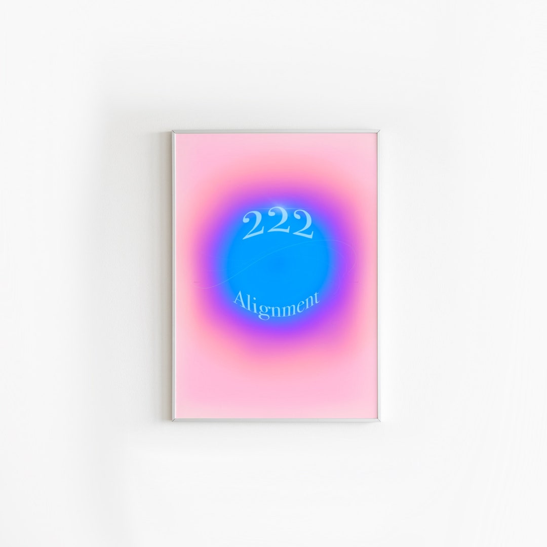 222 Angel Number Art Alignment Spiritual Gifts Manifestation Gifts ...