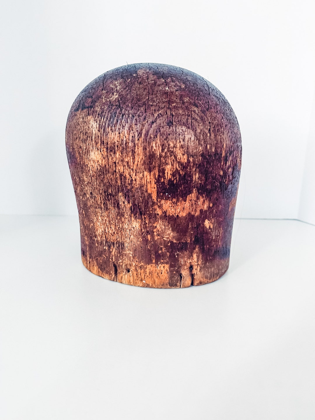 Antique WOOD Hat Block - Etsy Australia
