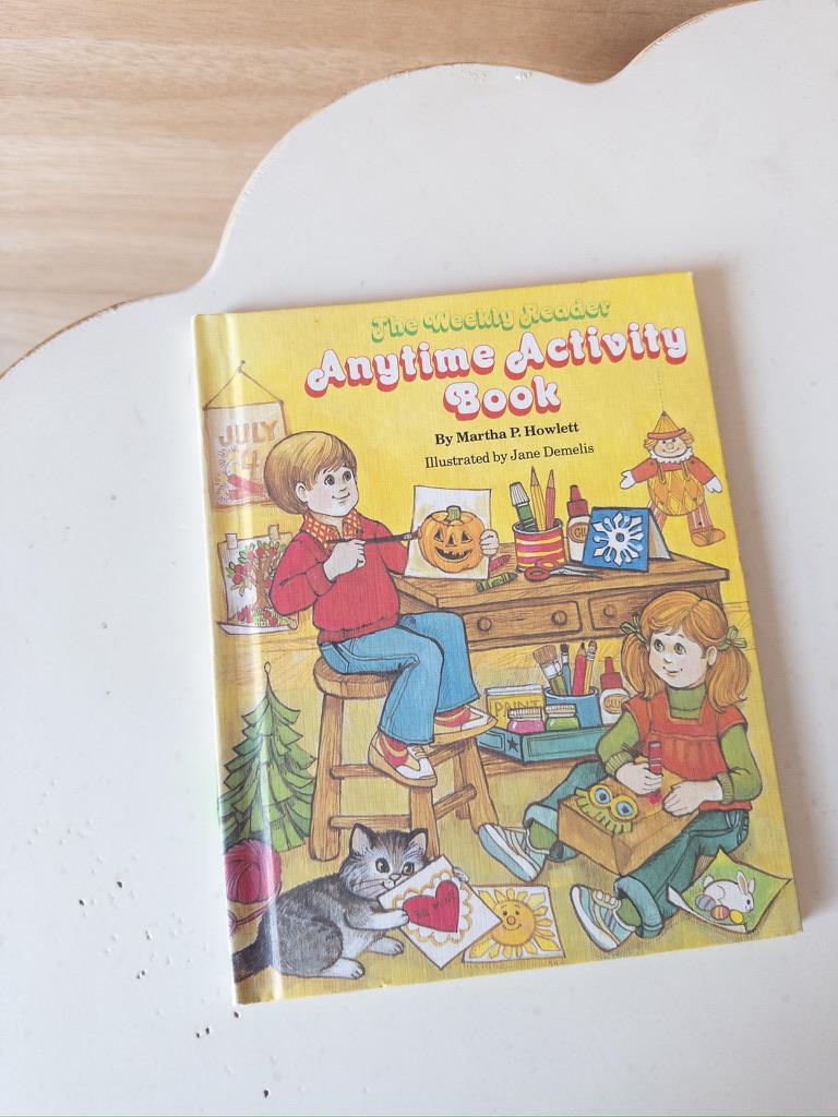 1983 Anytime Activity Book My Weekly Reader - Etsy