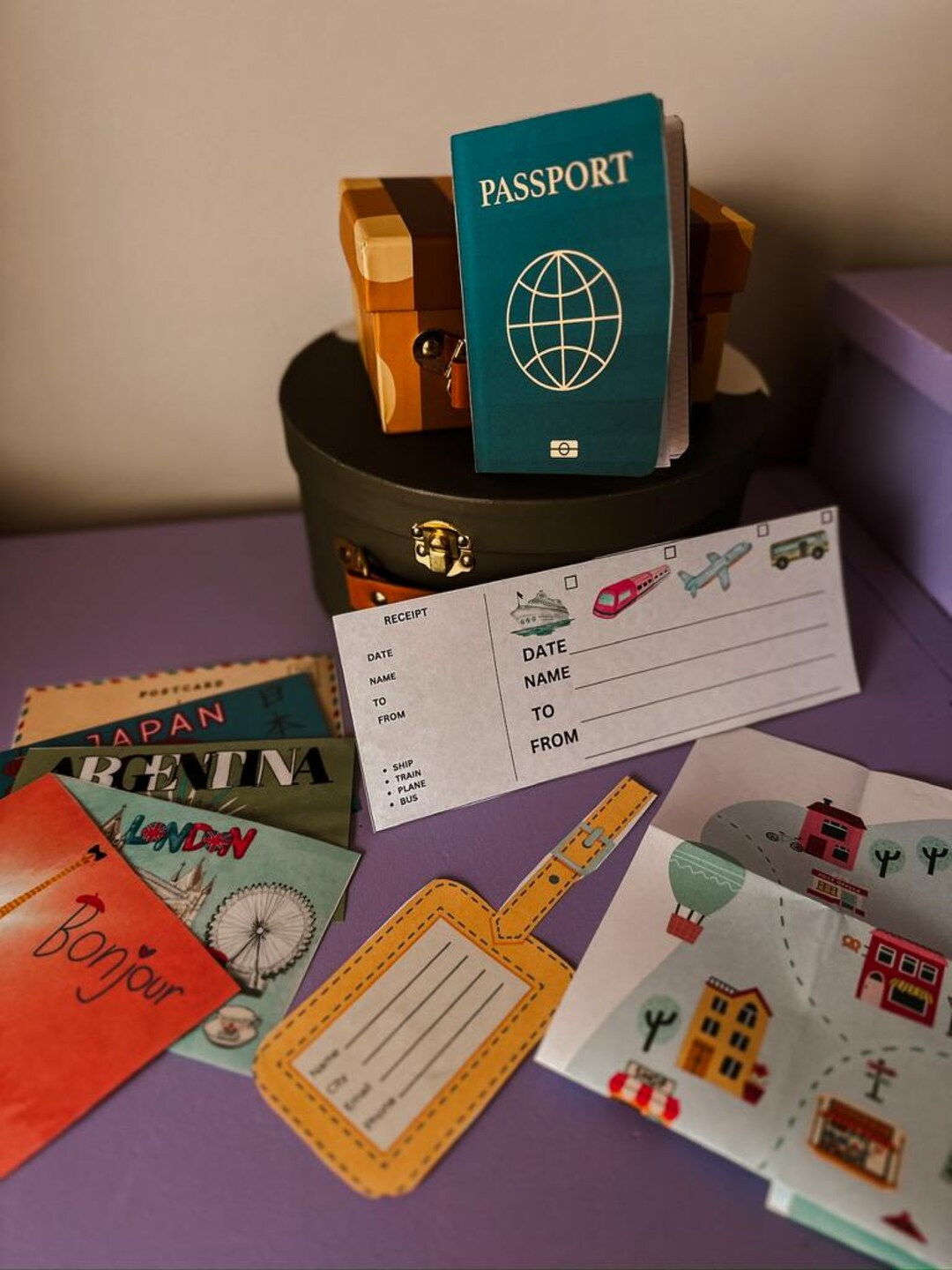 Travel Pretend Play Printable - Etsy