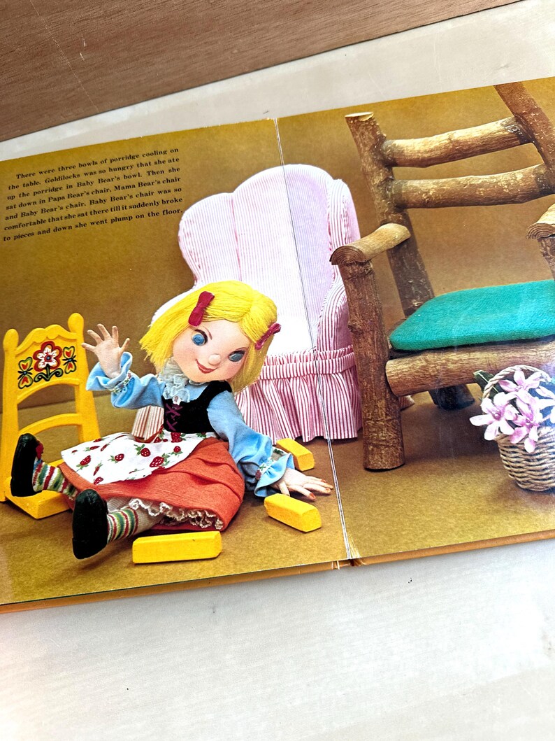 3D Goldilocks and the Three Bears - Etsy