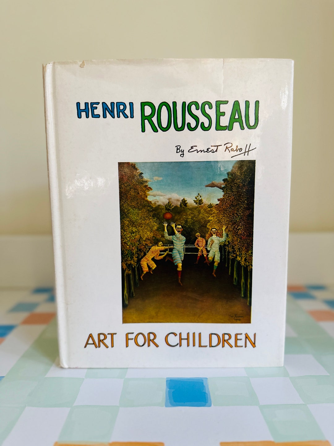 Henri Rousseau Art for Children Vintage Book Hardback - Etsy